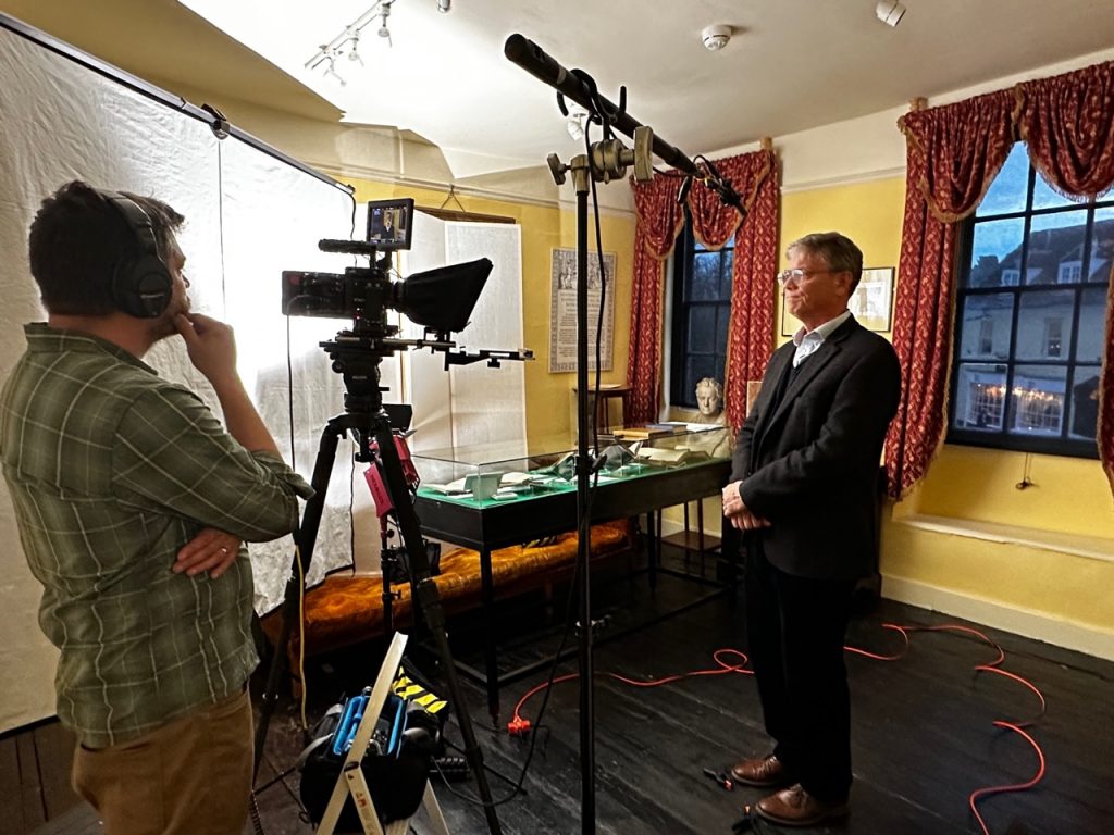 John Newton And Amazing Grace Documentary Filming At The Museum ...