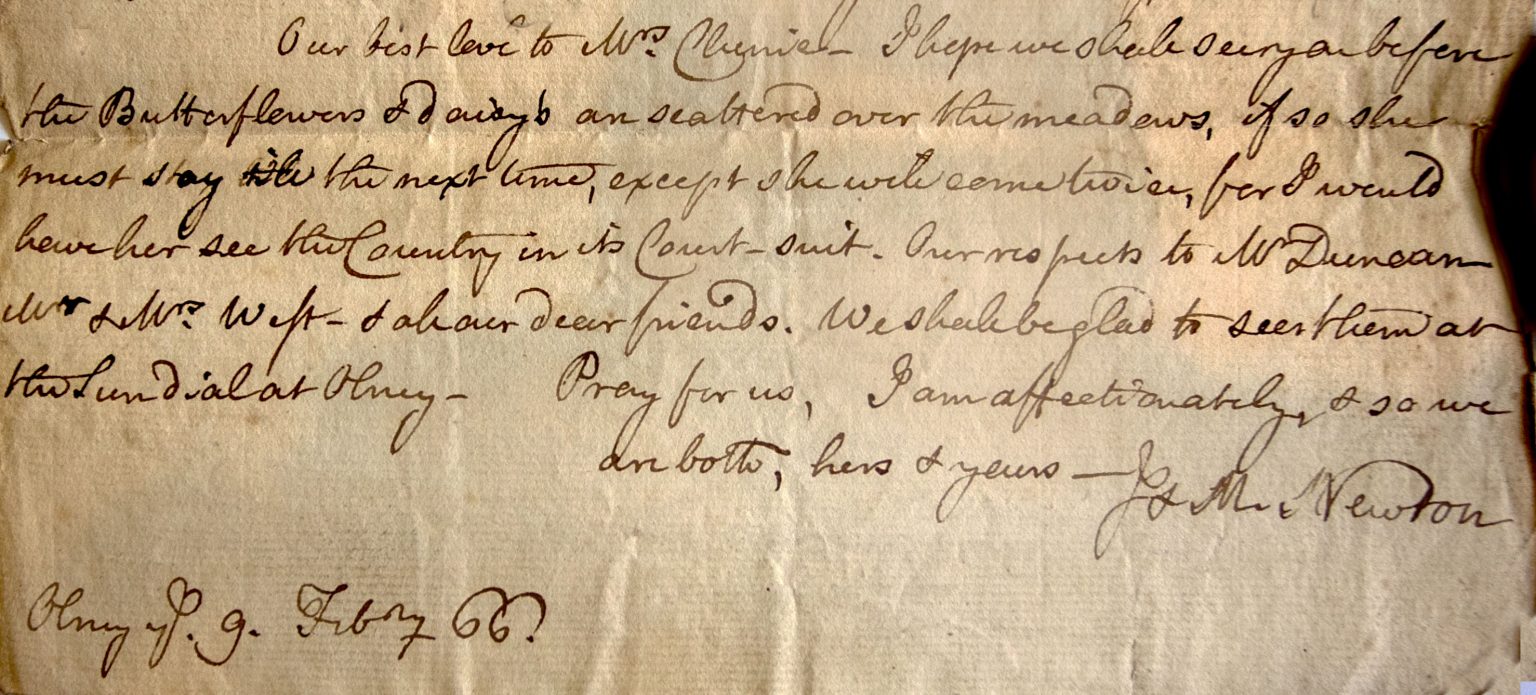 Dear Brother: John Newton’s Letters To Alexander Clunie | Cowper ...